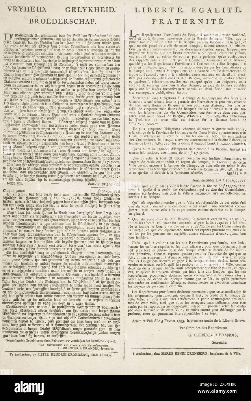 Proclamation of the provisional representatives of the people of ...