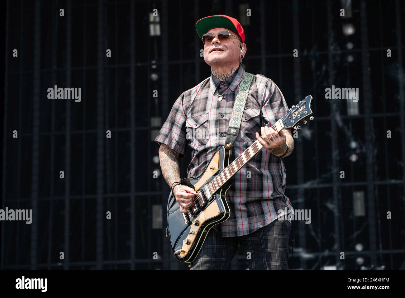 Marcos Curiel of P.O.D. performs during Sonic Temple Art and Music ...