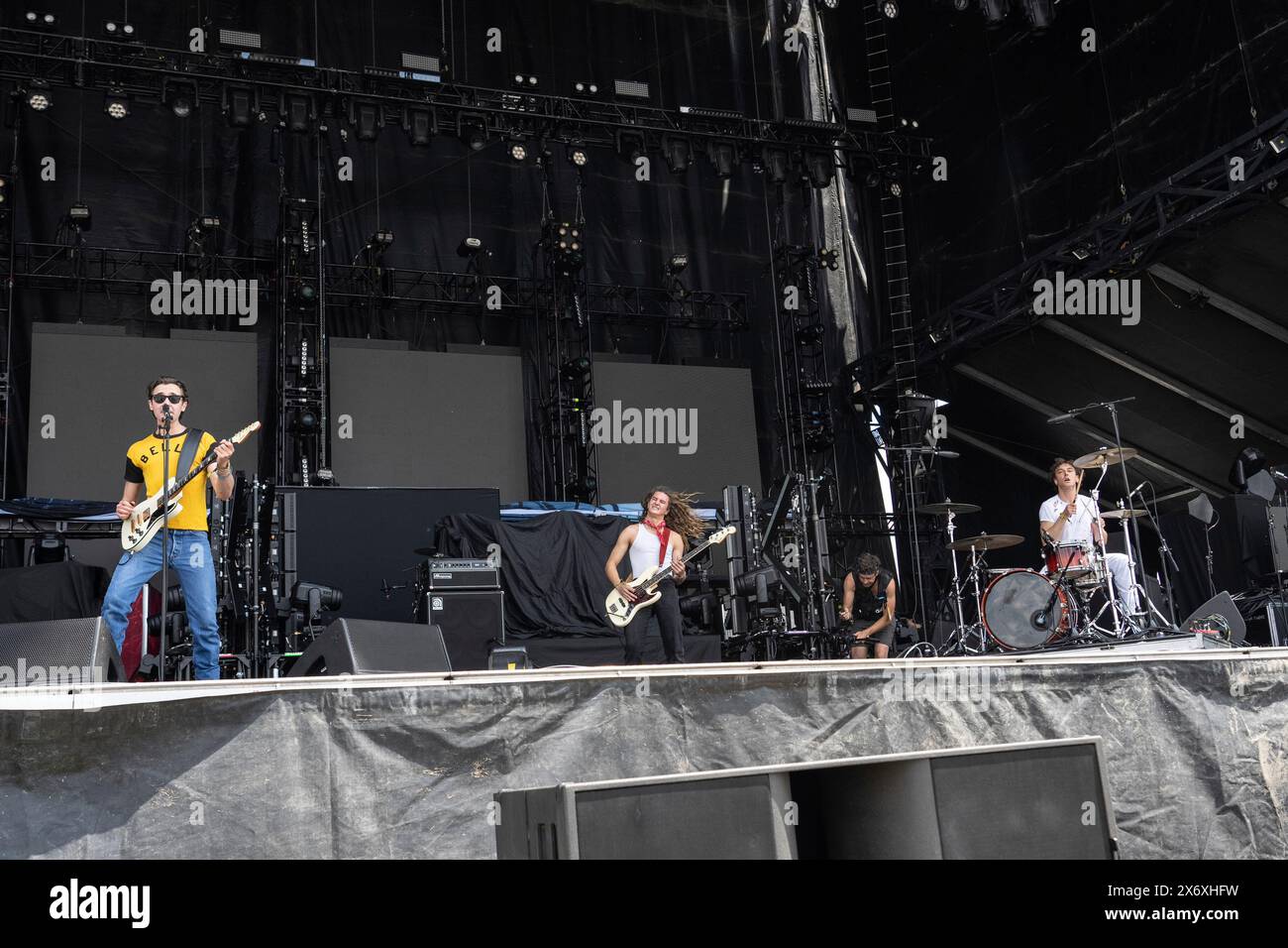 Layne Ulrich, left, Kai Smith, and Myles Ulrich of Taipei Houston ...
