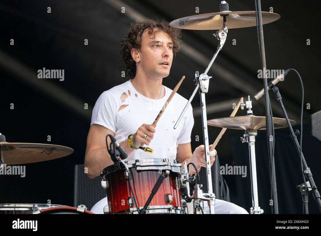 Myles Ulrich of Taipei Houston performs during Sonic Temple Art and ...