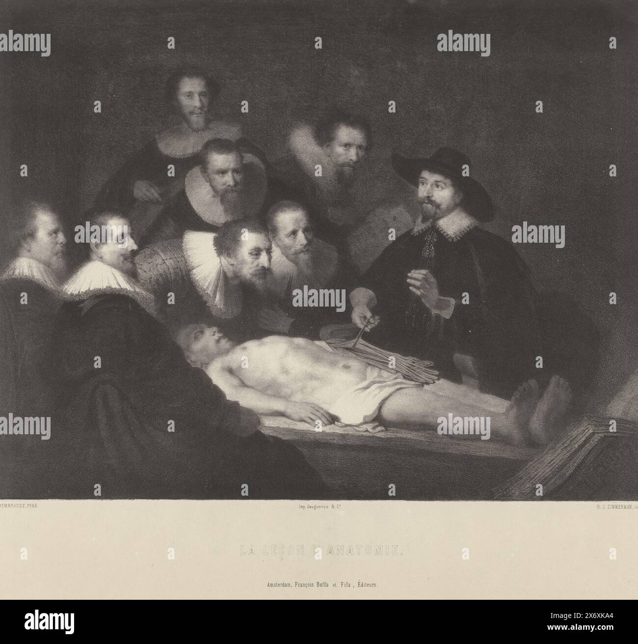 Anatomy lesson painting hi-res stock photography and images - Alamy