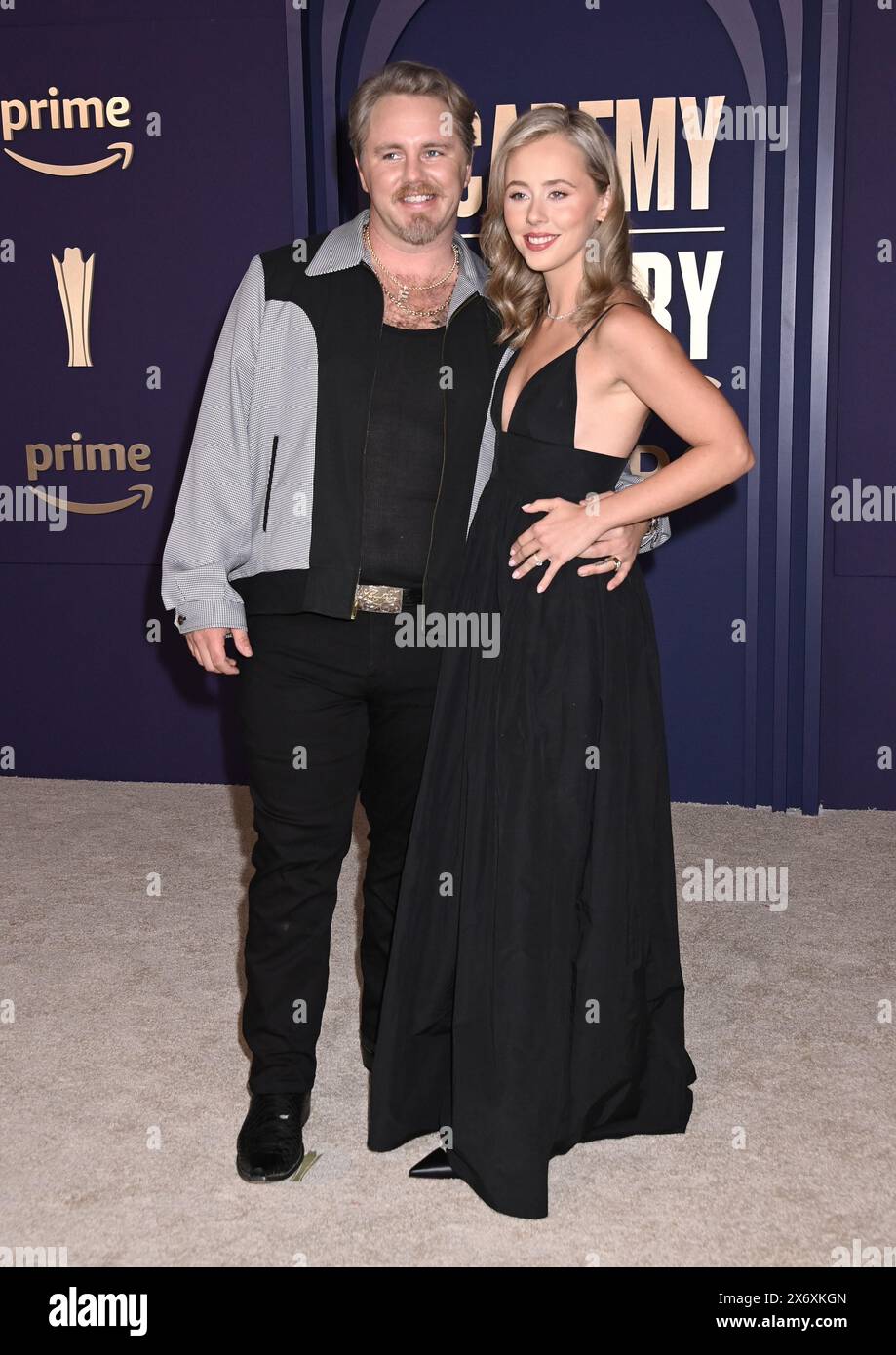 Friso, USA. 16th May, 2024. Ernest and Delaney Royer arriving at the ...