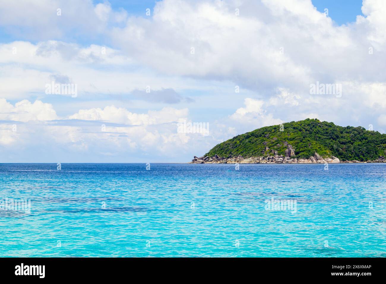 Beautiful landscape of the Similan Islands in Thailand - most famous ...