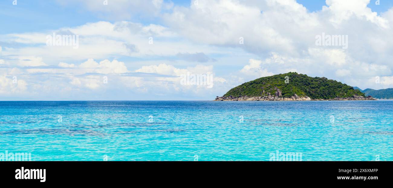 Beautiful panoramic landscape of the Similan Islands in Thailand - most ...