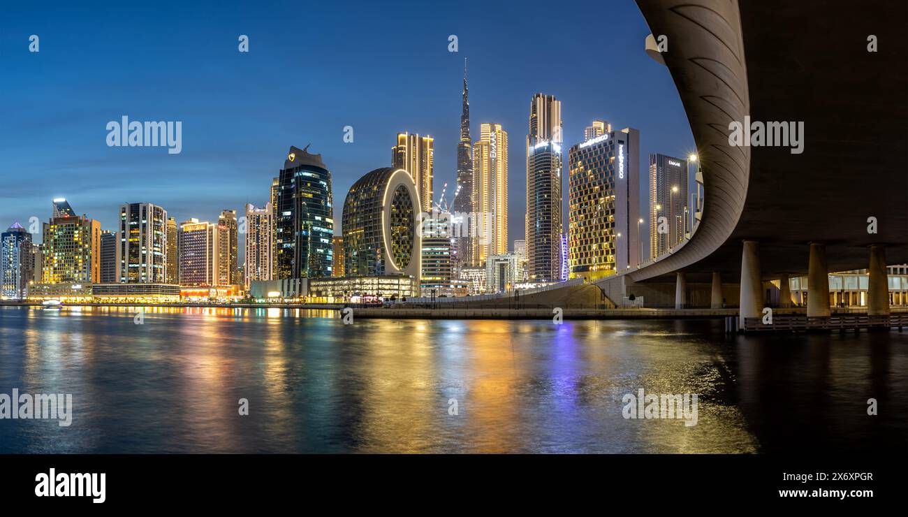 Dubai, United Arab Emirates - February 15, 2024: View Of Dubai Burj ...