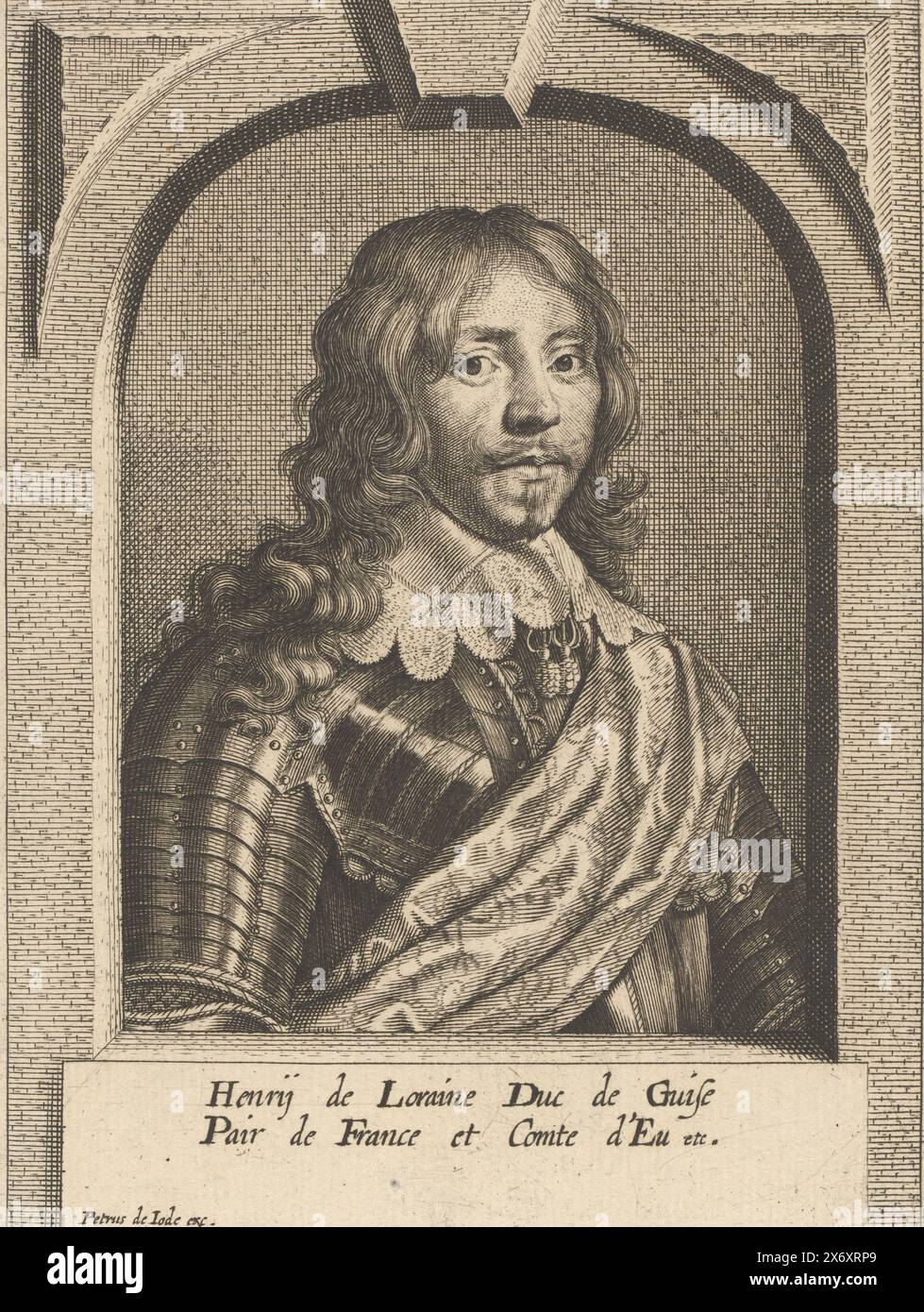 Portrait of Henry II of Guise, Henrij de Loraine Duc de Guise Pair de ...