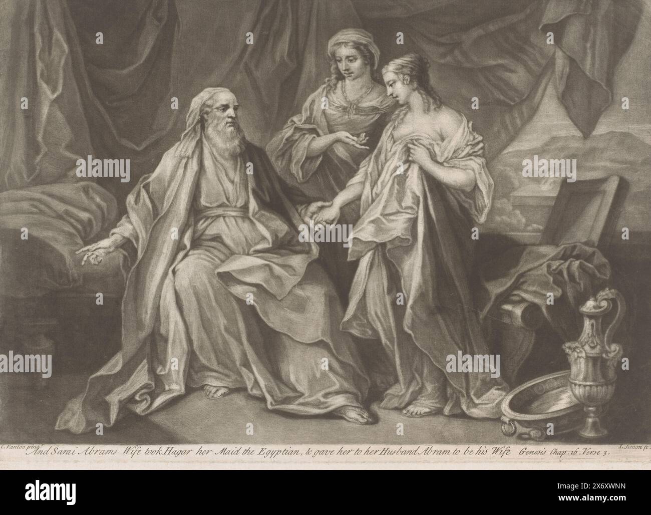 Sarah introduces hagar hi-res stock photography and images - Alamy