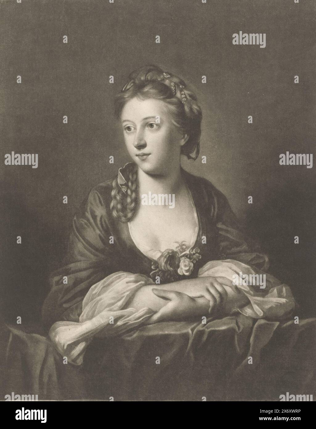 Portrait of Selina Hastings, Duchess of Huntingdon, Lady Selina ...