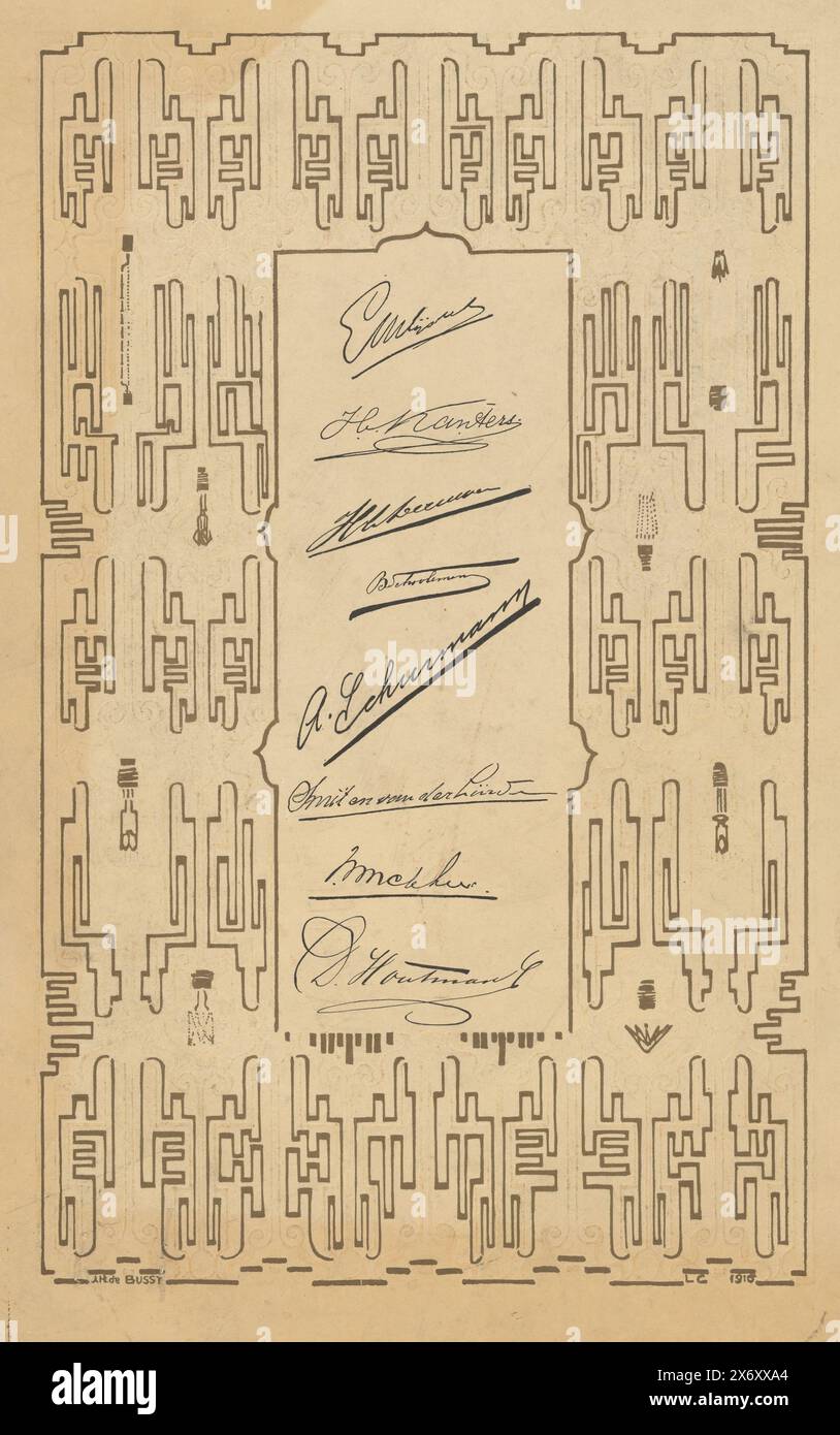 Eight signatures hi-res stock photography and images - Alamy