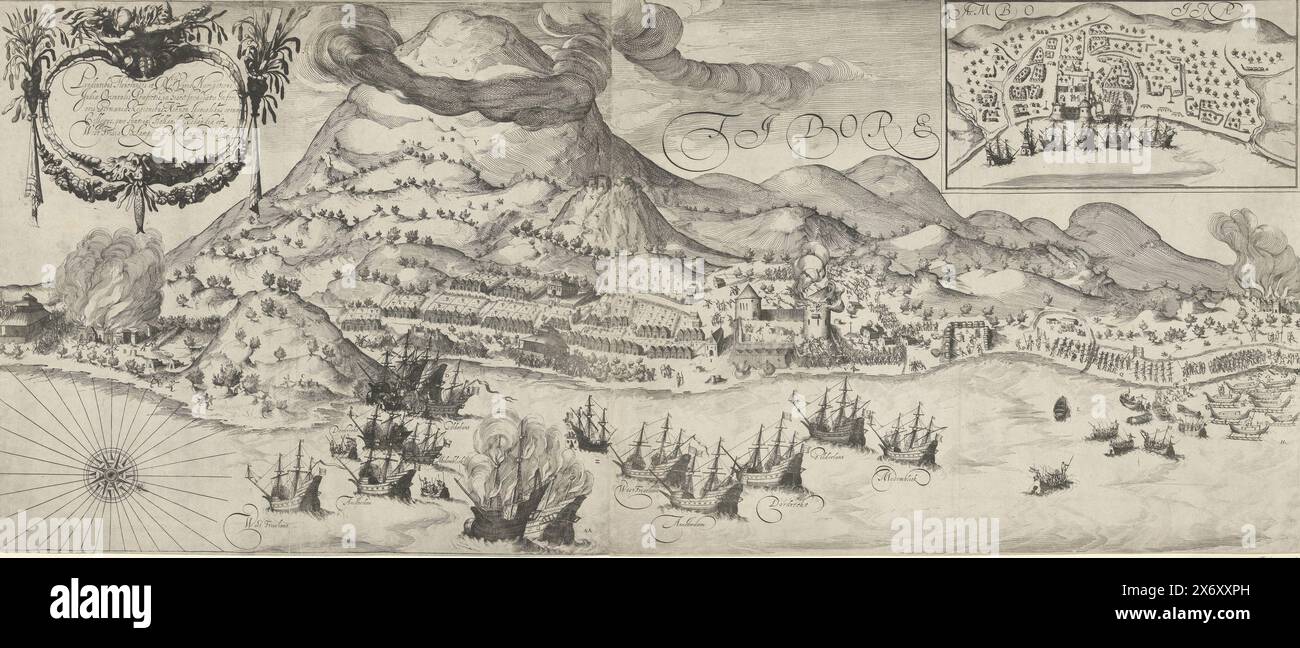 Victory of the Dutch over the Portuguese on Tidore, 1605, Victory of ...