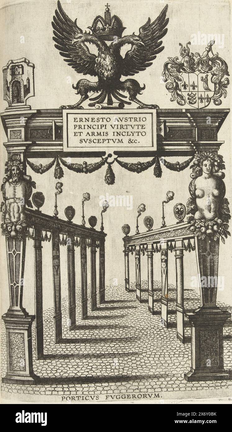 Hall of fame of the Fugger banking family, 1594, Hall of fame of the ...