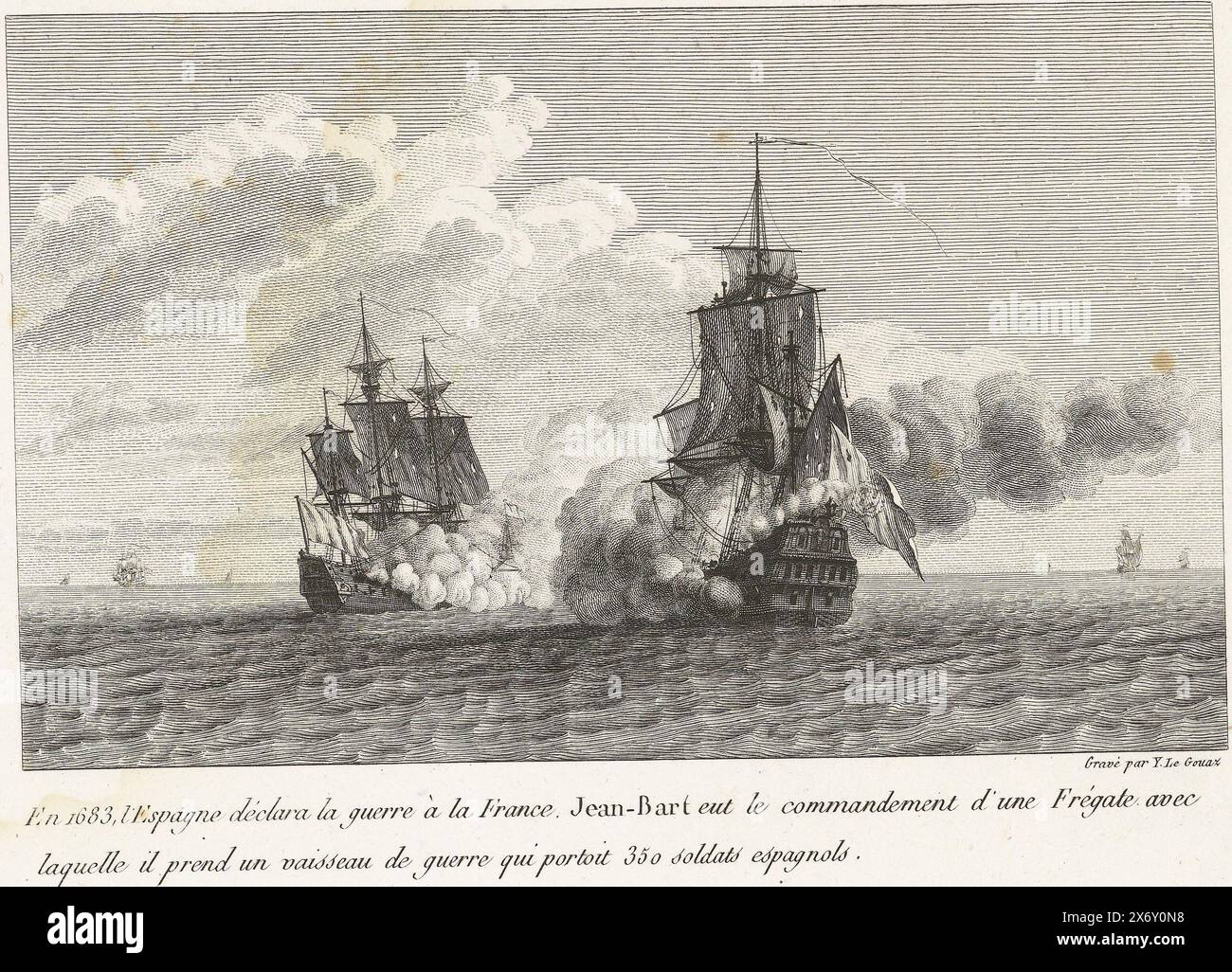 Vaisseau de guerre qui portoit 350 soldiers espagnols hi-res stock ...