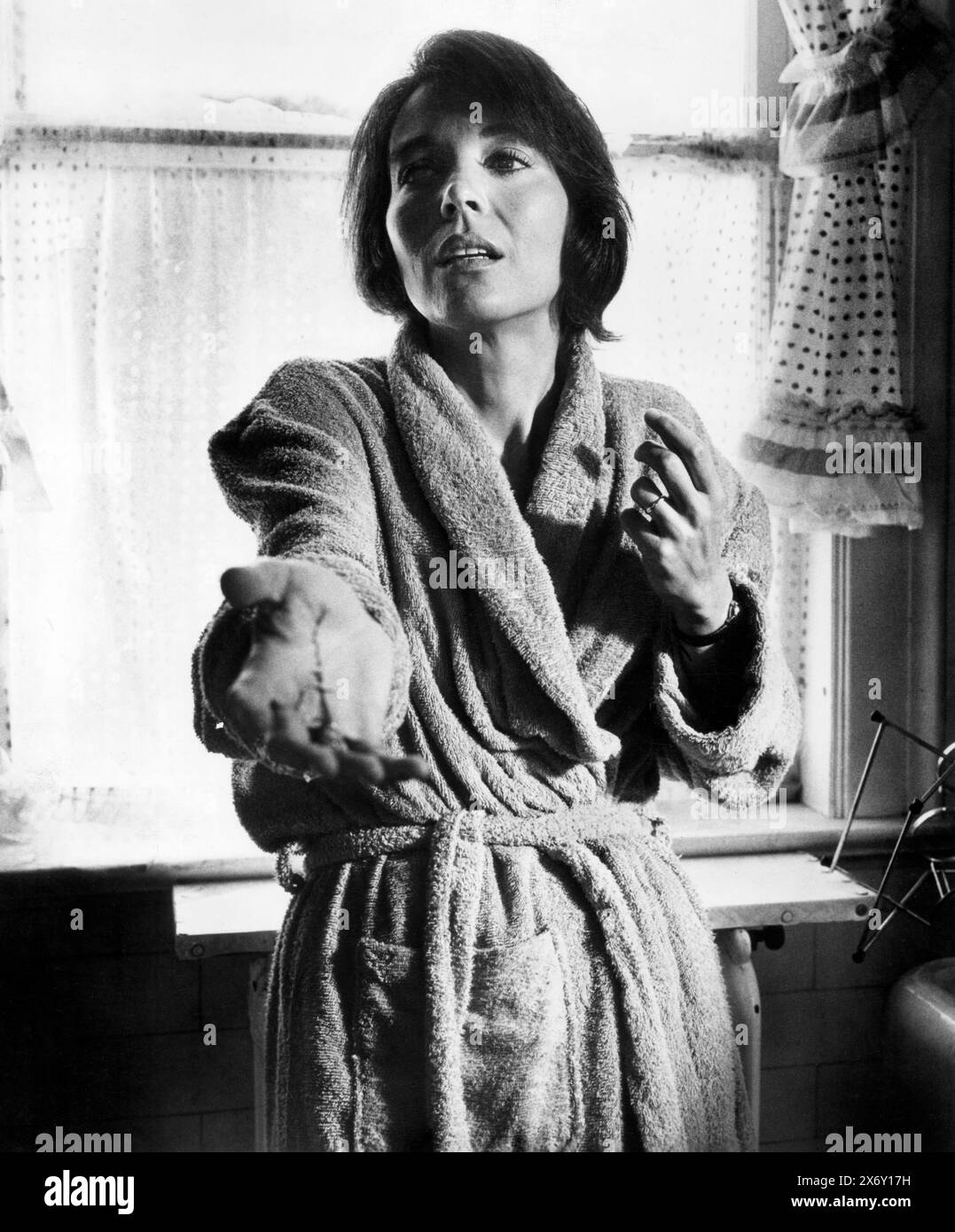 Zohra Lampert, on-set of the film, "Let's Scare Jessica To Death ...