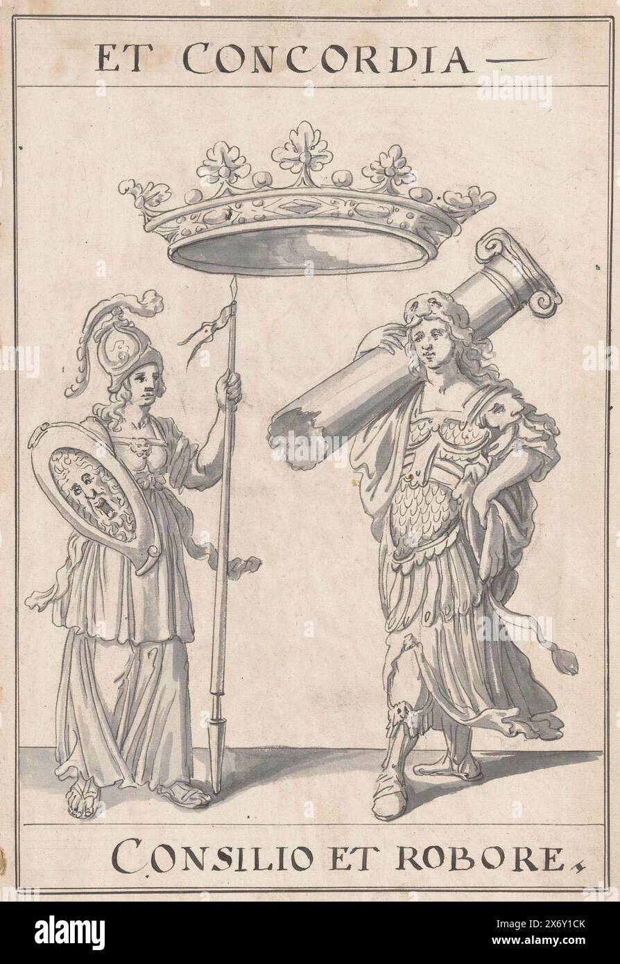 Consilio et robore hi-res stock photography and images - Alamy