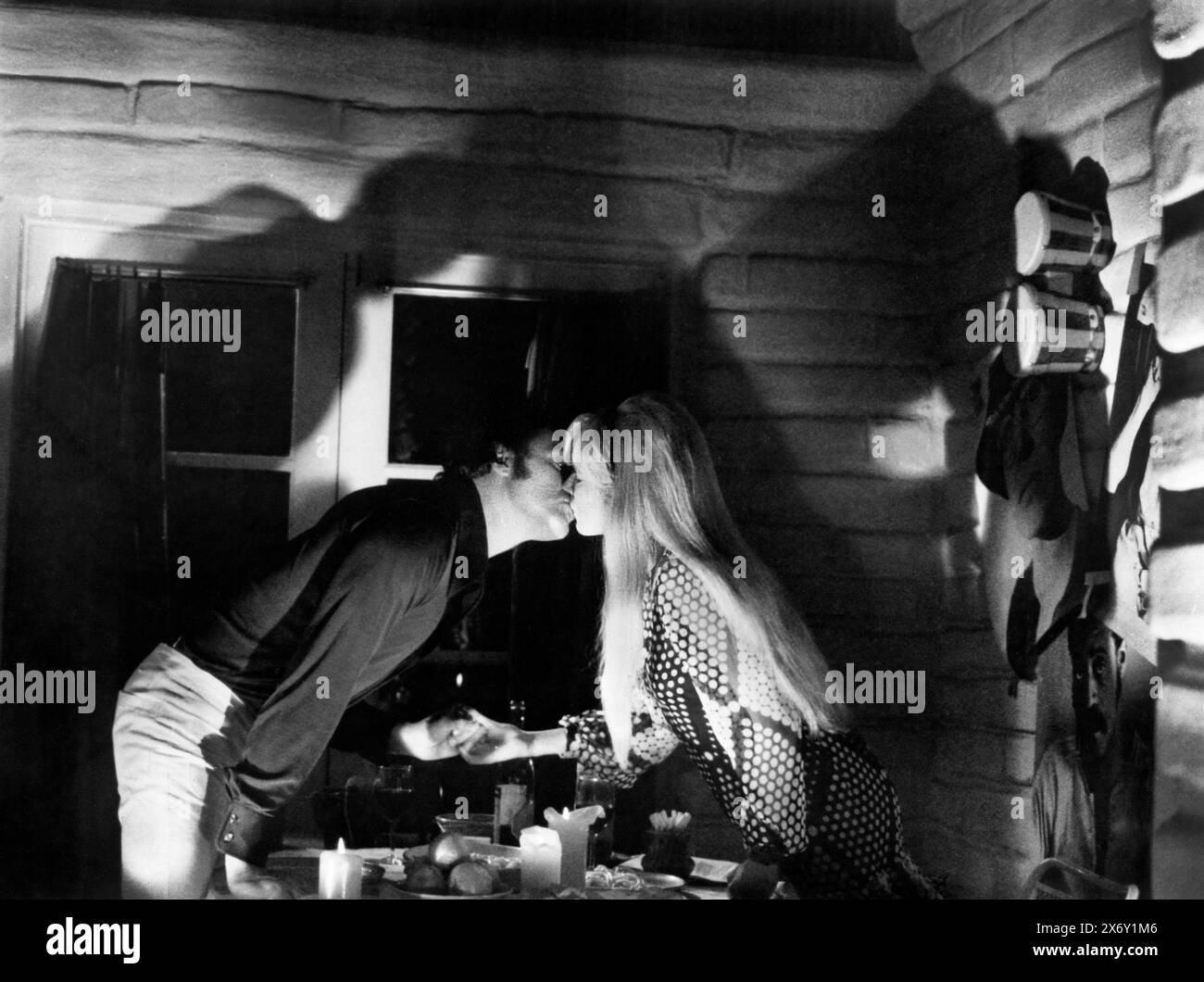 Peter Carpenter, Lory Hansen, on-set of the film, "Point Of Terror ...