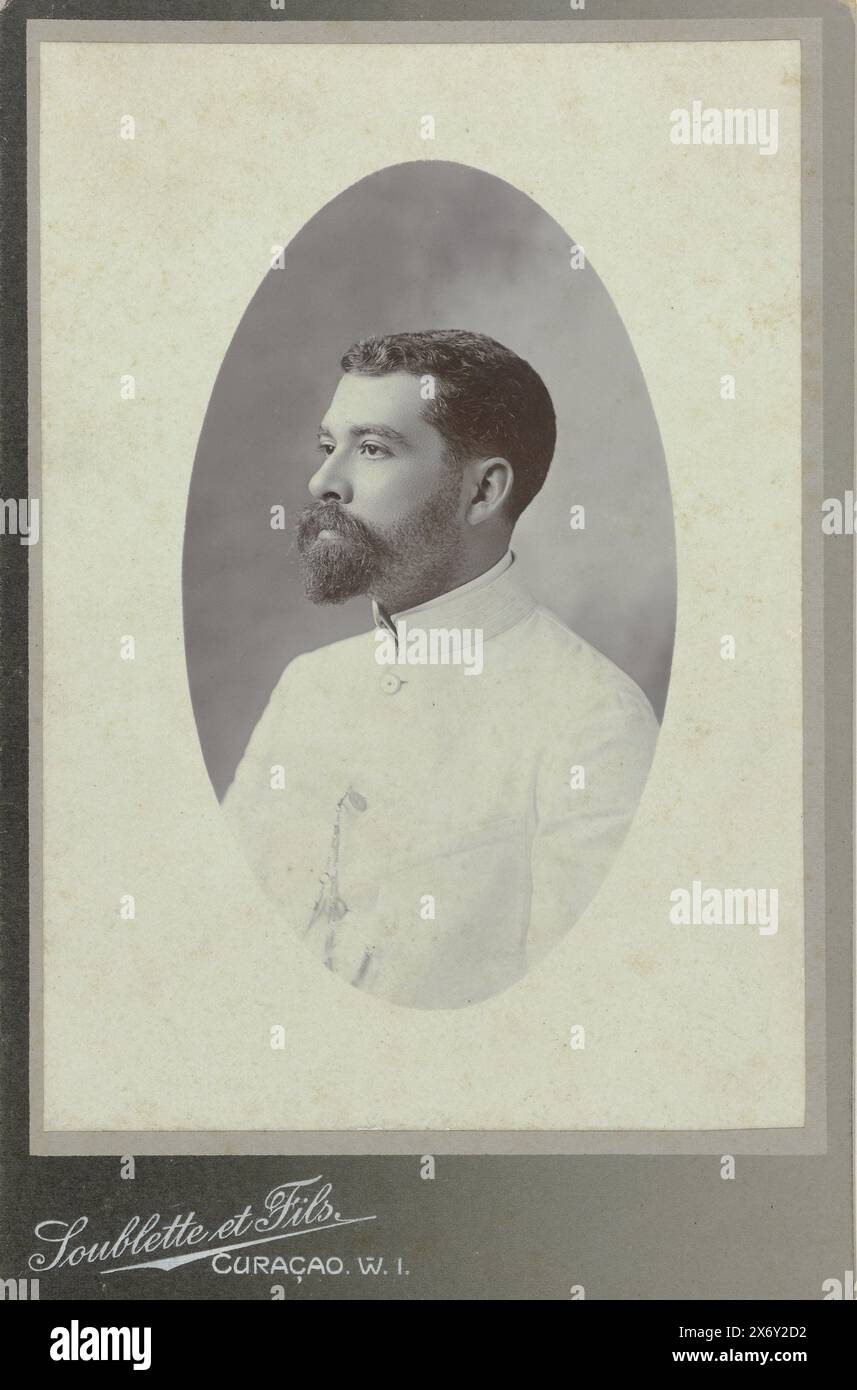 Portrait of Constant van Hall, Portrait of the scientist Constant ...