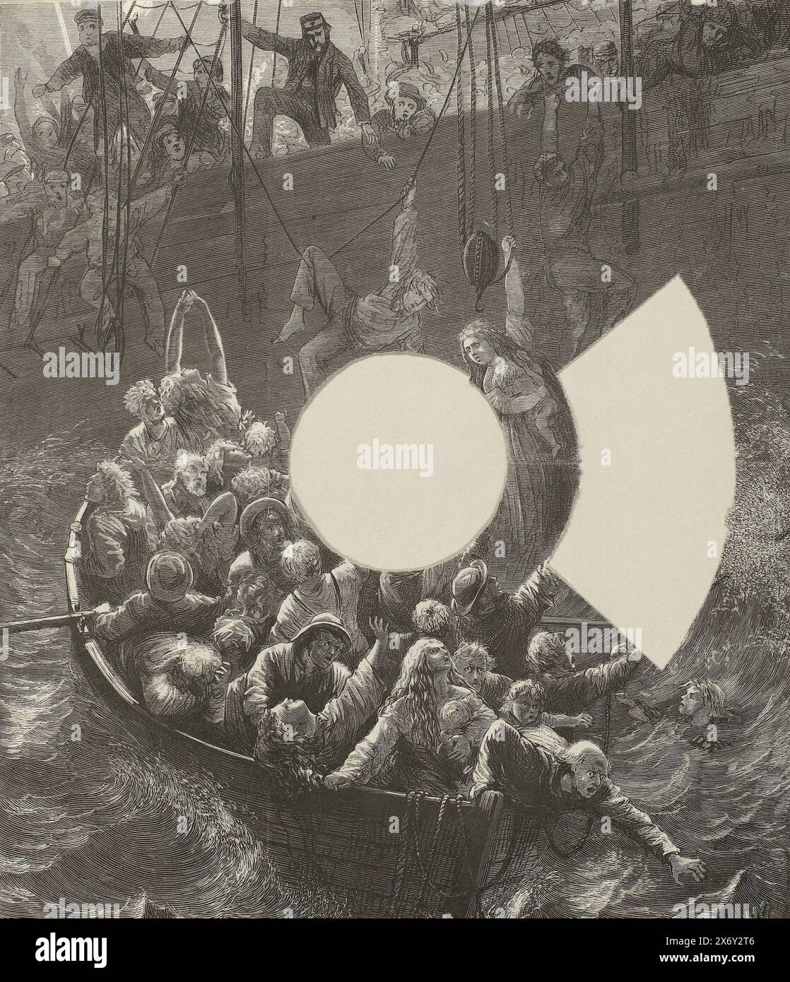 Round ceiling, Theod's frescoes. Grosse, in the loggia of the Leipzig ...