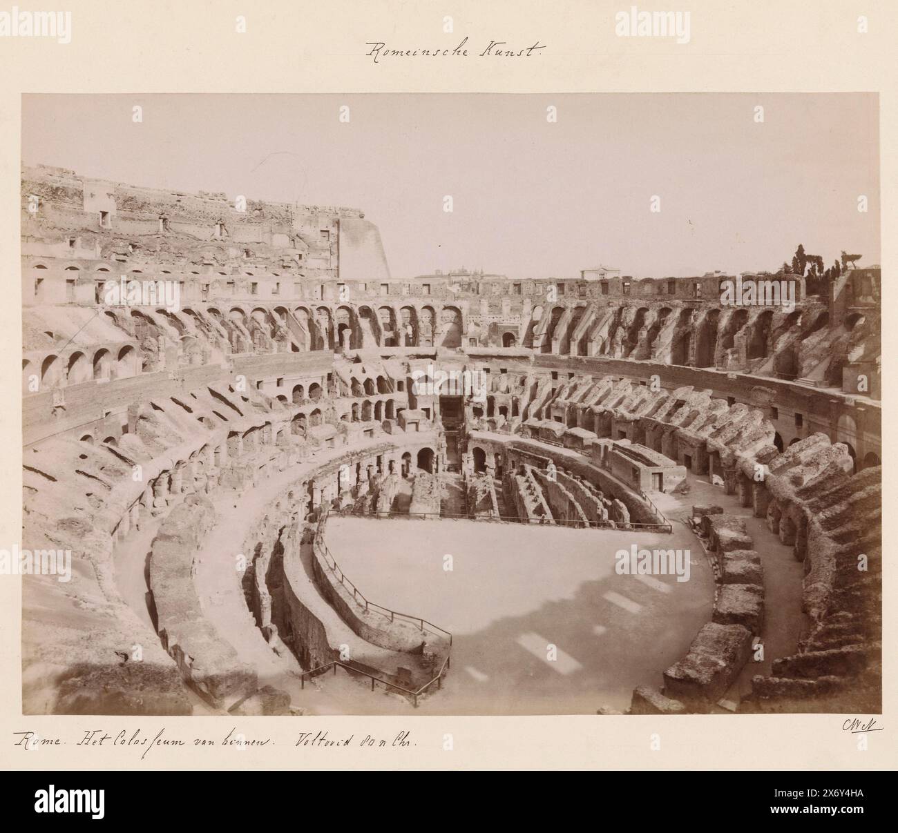 Inside The Roman Colosseum In Ancient Times