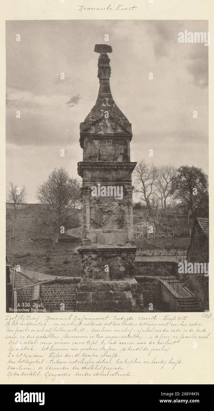 Igeler Säule, Roman grave monument in Igel, Igel, Rötisches Denkmal ...