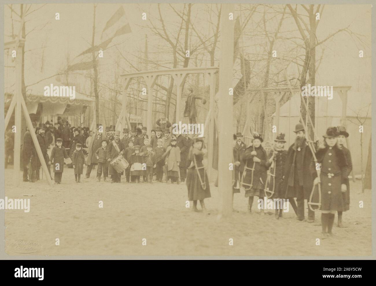 April Festivities 1887: children's games, Remembrance April Festivities ...