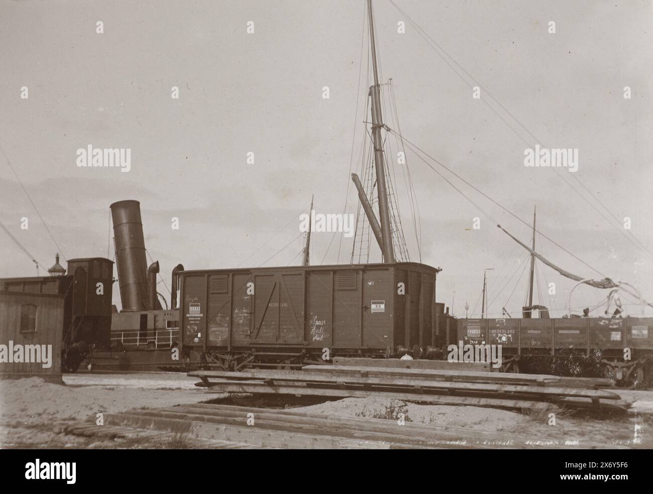 Harlingen harbor 1899 hi-res stock photography and images - Alamy