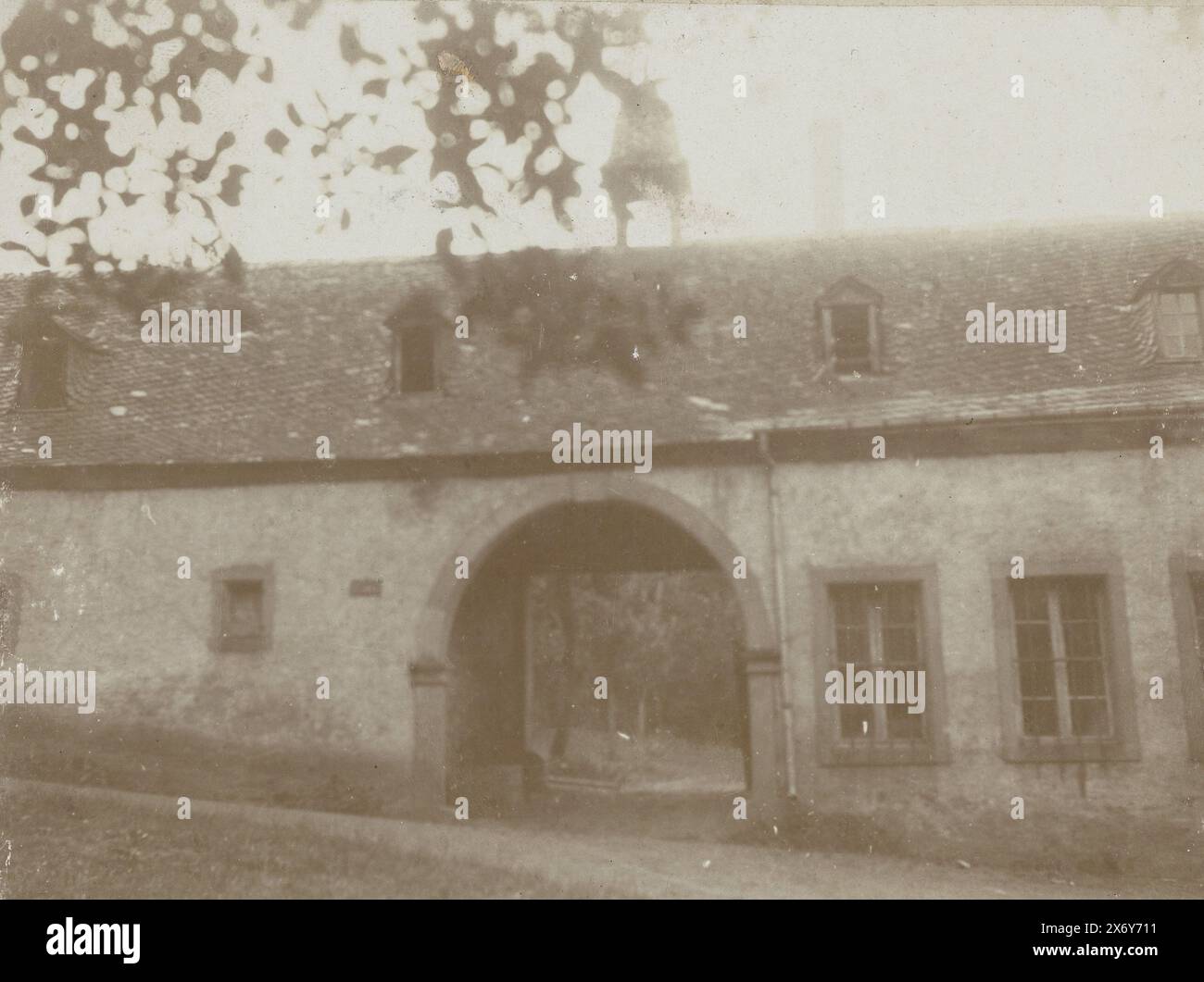 Gate of the Heisterbach Monastery, Part of the ruined Heisterbach ...