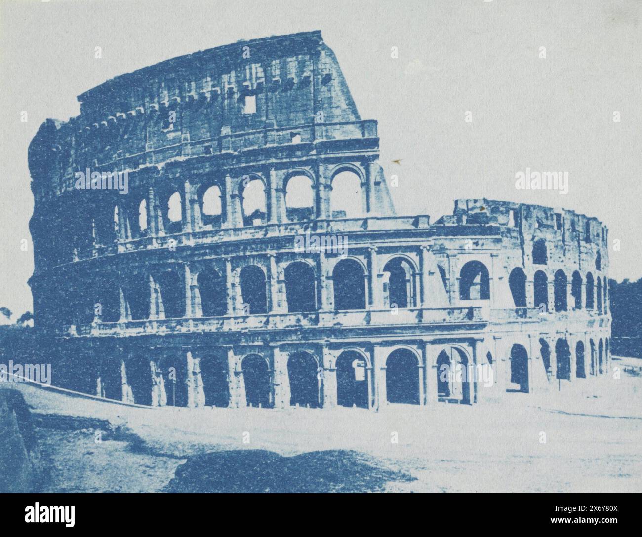 Colosseum in Rome, photograph, anonymous, Rome, 1880 - 1905, paper ...