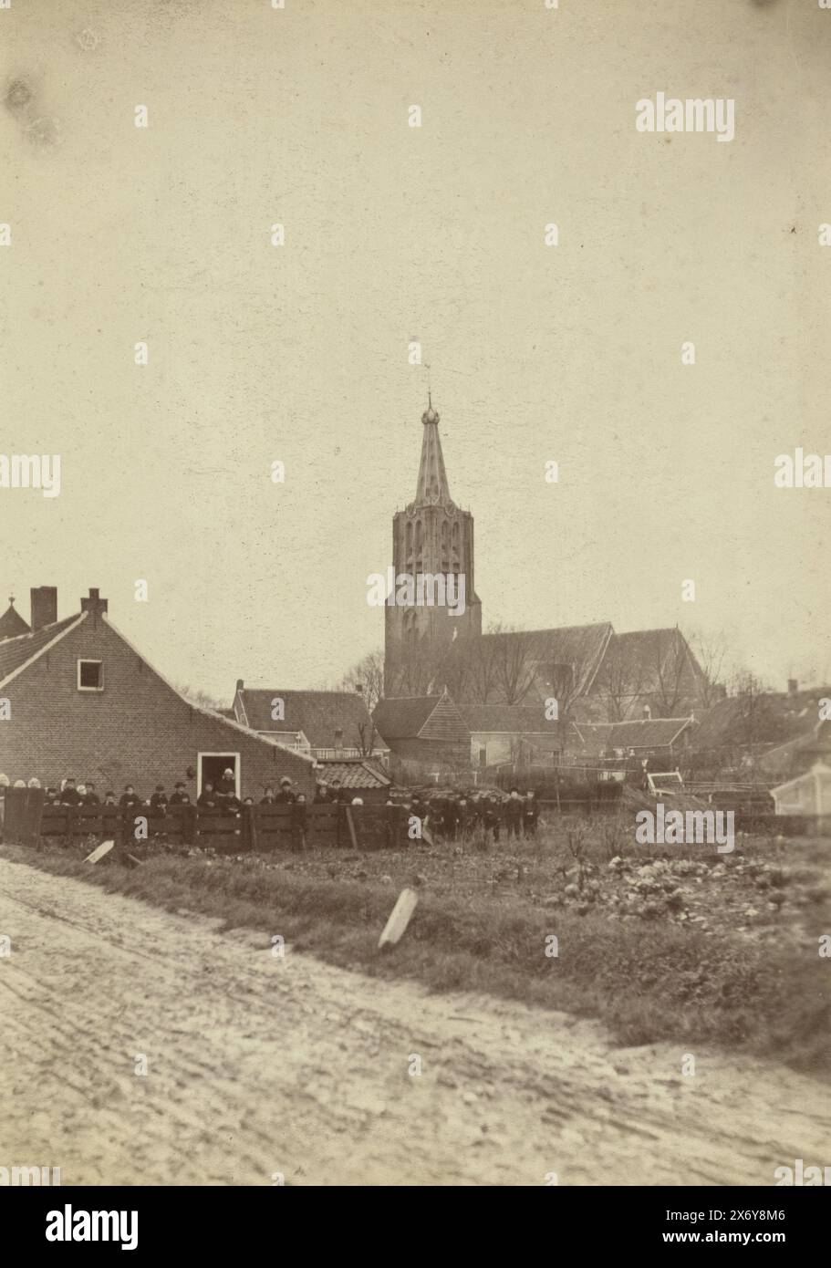 Group portrait of children in Zeeland traditional costumes, Kloetinge ...