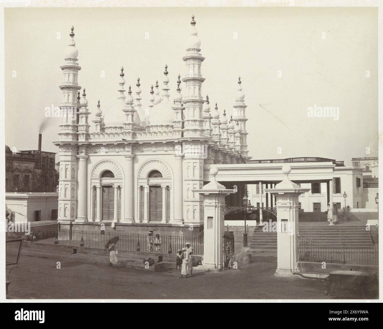 Exterior of the Tipu Sultan Shahi mosque in Kolkata, West Bengal, India ...