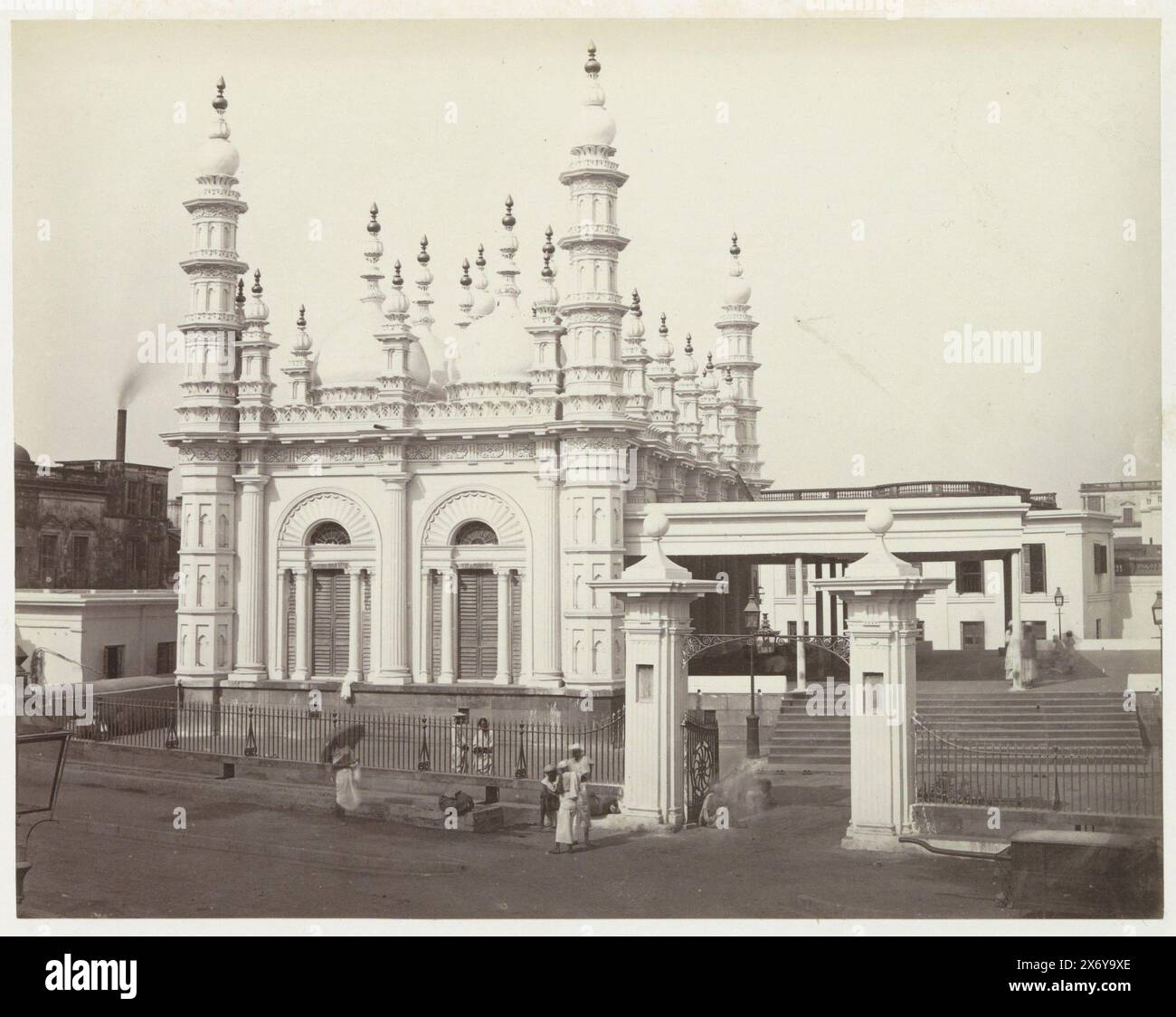 Exterior of the Tipu Sultan Shahi mosque in Kolkata, West Bengal, India ...
