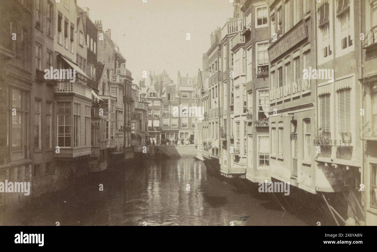 View of the Steiger in Rotterdam, Het Stijger. Rotterdam. (title on ...
