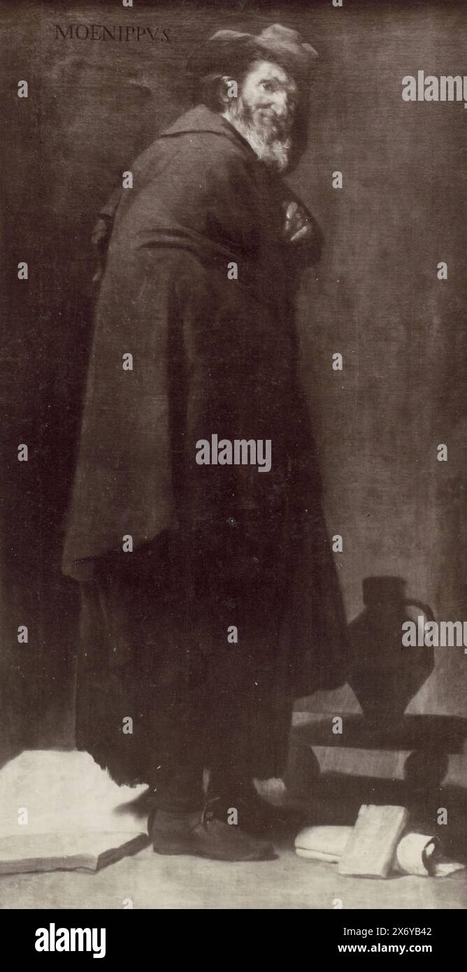 Photo reproduction of a painting by Velázquez, depicting a portrait of ...