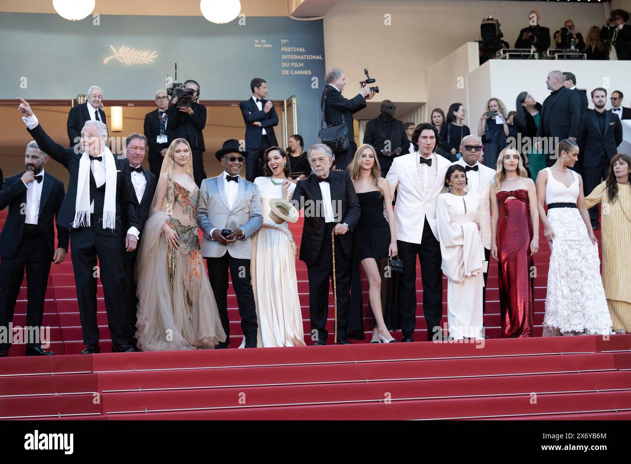 Cannes, France. 16th May, 2024. Shia LaBeouf, Syr Esposito, Jon Voight ...