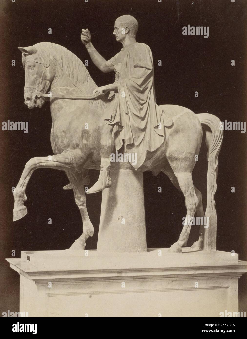 Statue marcus nonius balbus hi-res stock photography and images - Alamy