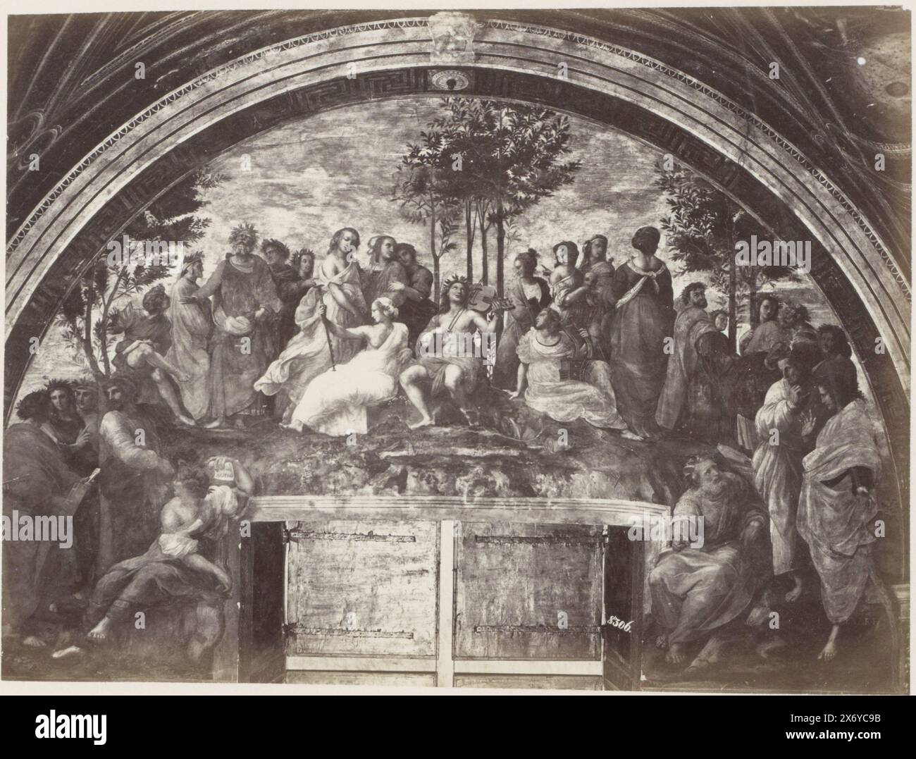 Parnassus vatican hi-res stock photography and images - Alamy