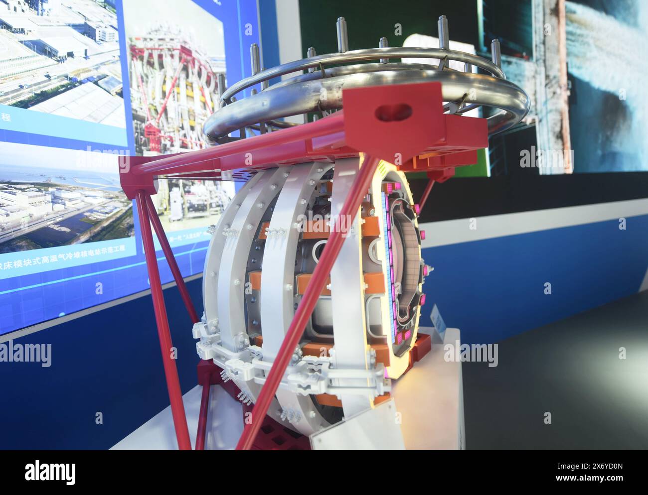 SHANGHAI, CHINA - MAY 14, 2024 - A model of the new-generation ...