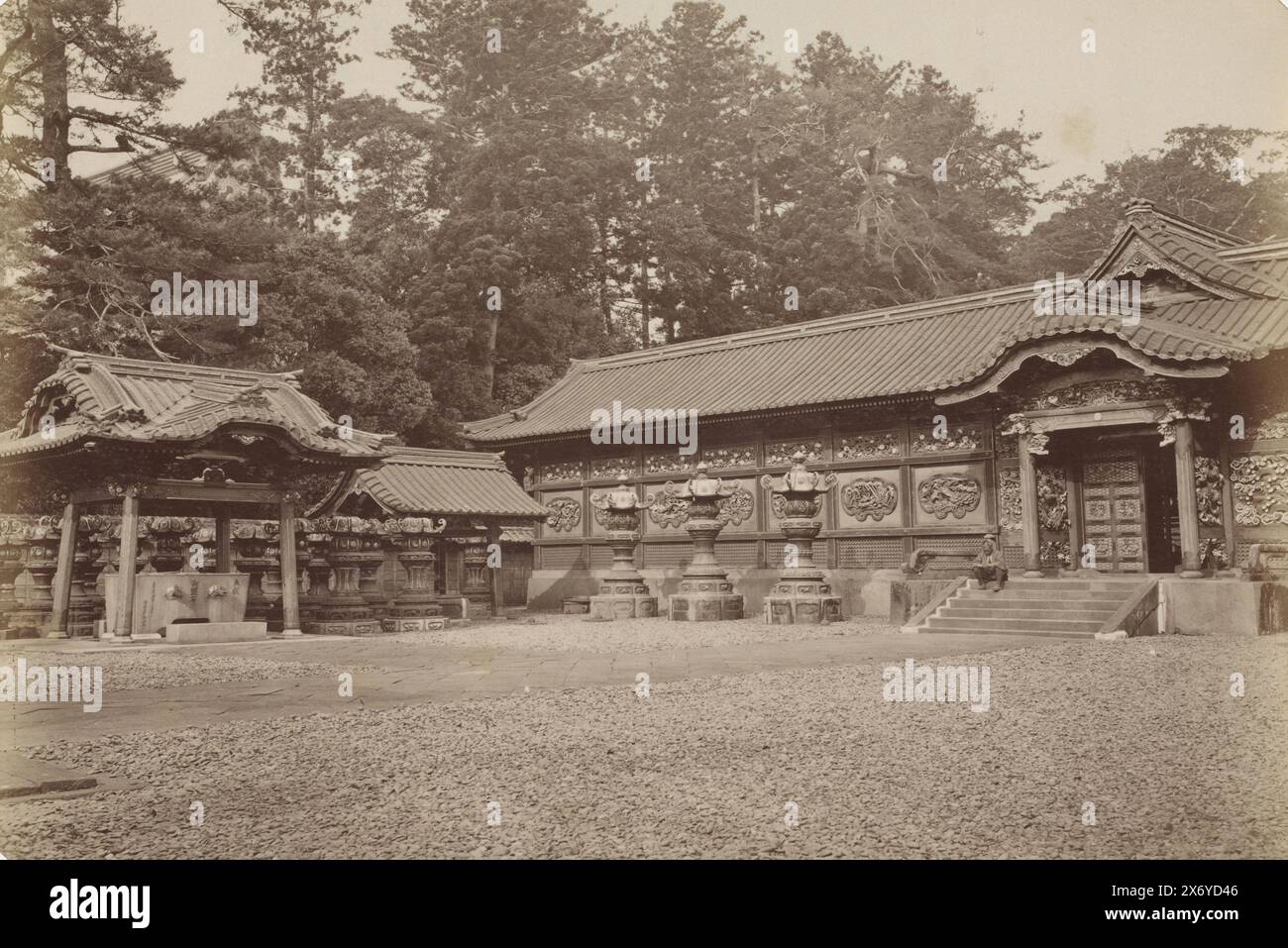 Exterior of the Shiba Temple in Tokyo, Part of Album with 69 photos ...