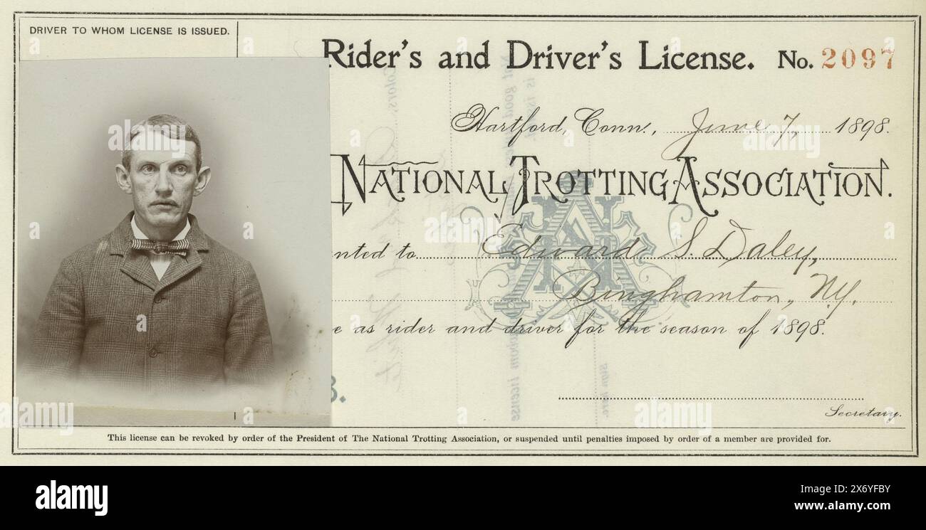 Paper drivers license hi-res stock photography and images - Alamy