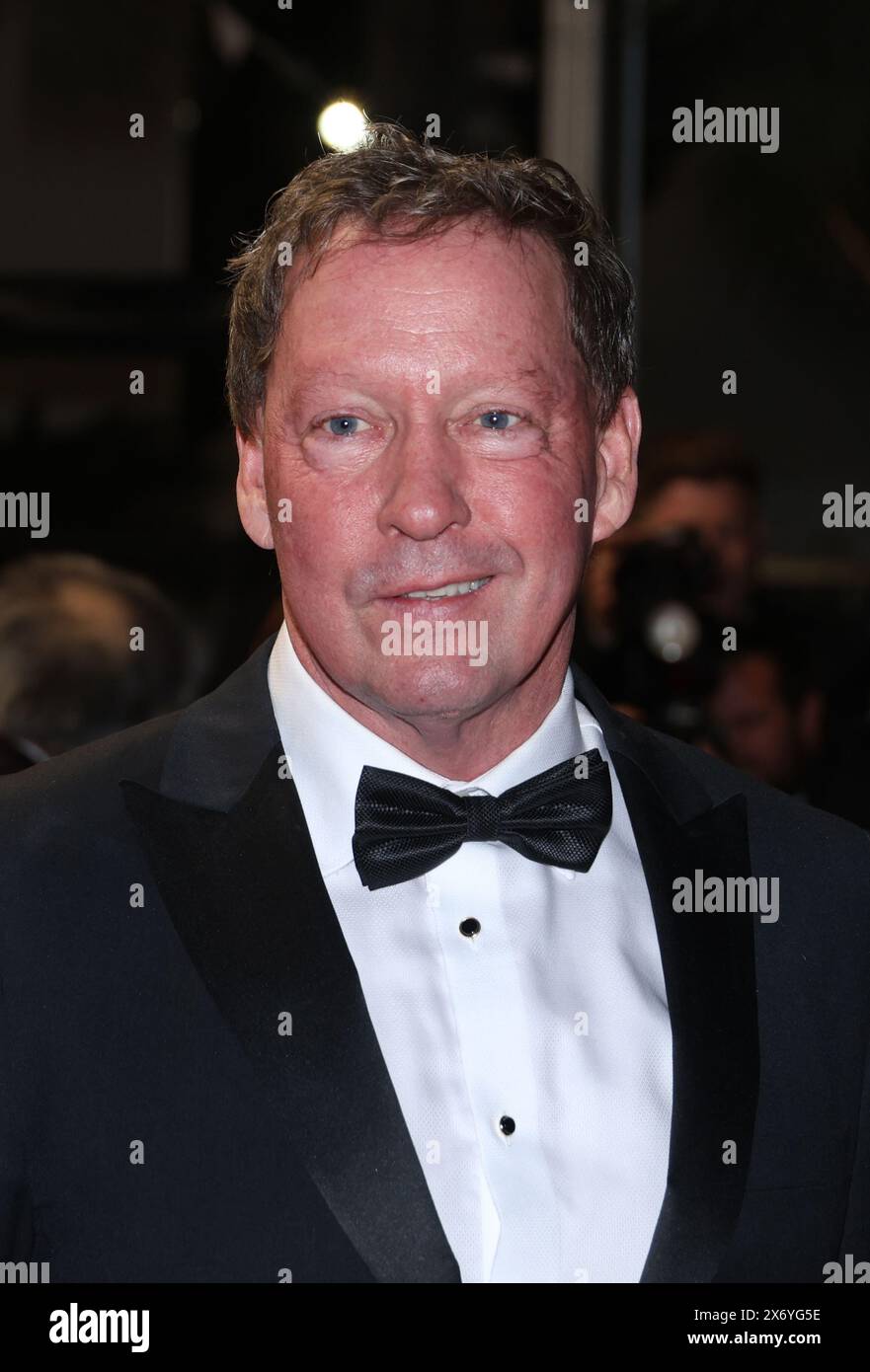 DB Sweeney is seen leaving the "Megalopolis" Red Carpet at the 77th annual Cannes Film Festival ...