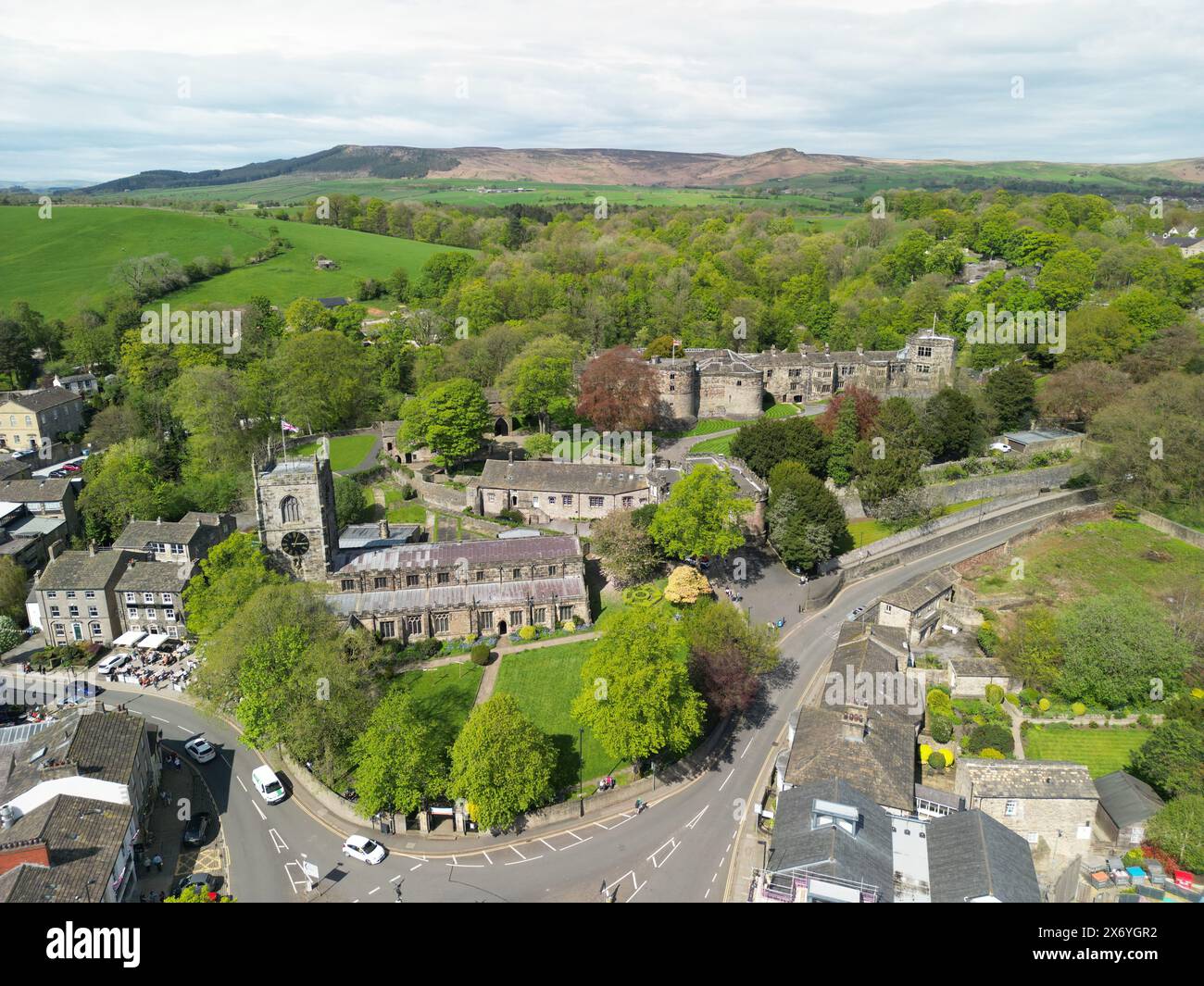 Skipton castle fortress hi-res stock photography and images - Alamy