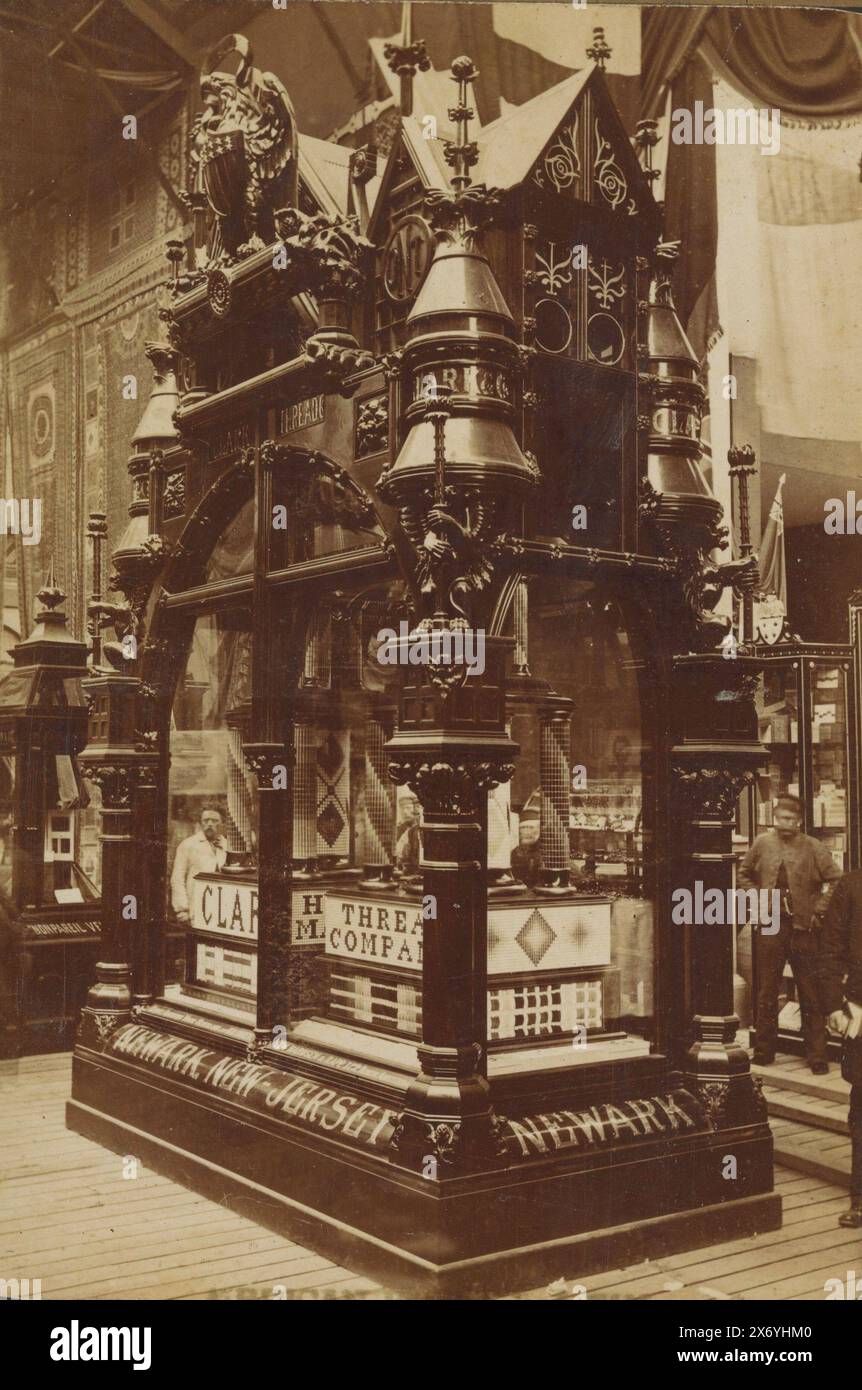 Exhibition of the Clark Threads Company at the International Colonial ...