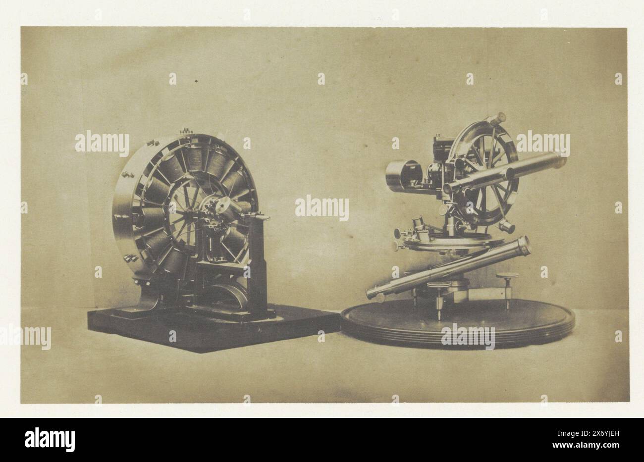 Electromagnetic apparatus and a theodolite at the Great Exhibition of ...