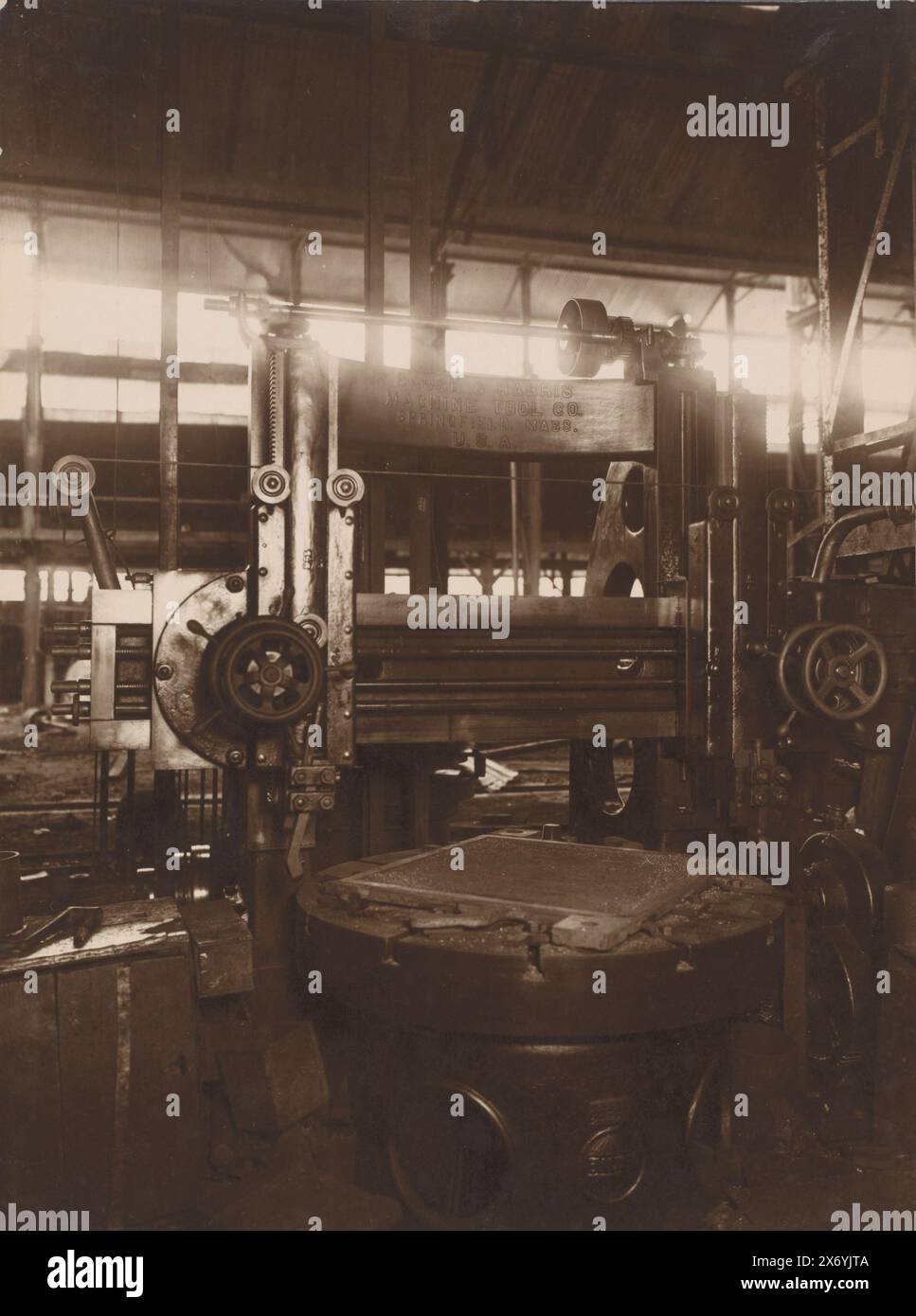 Carousel lathe, A carousel lathe from the American company Bausch ...