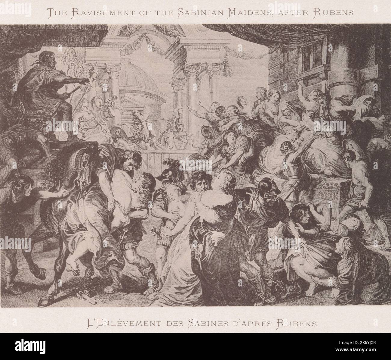 Sabinian maidens hi-res stock photography and images - Alamy