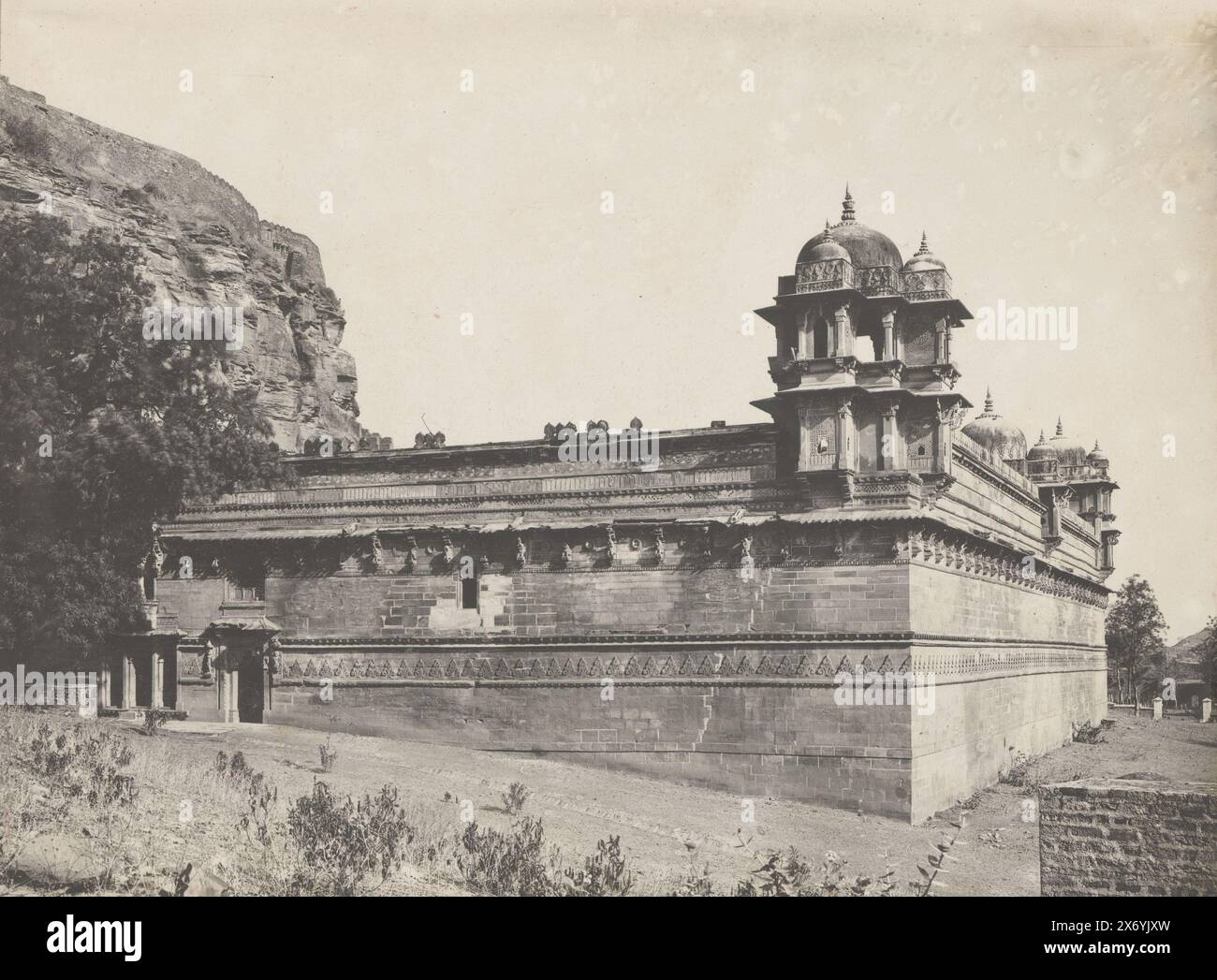 Gujari Mahal palace, photograph, K.H. Mawal, c. 1900, photographic ...