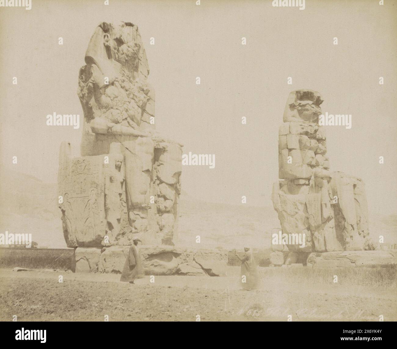 Thebes colosses de memmon hi-res stock photography and images - Alamy