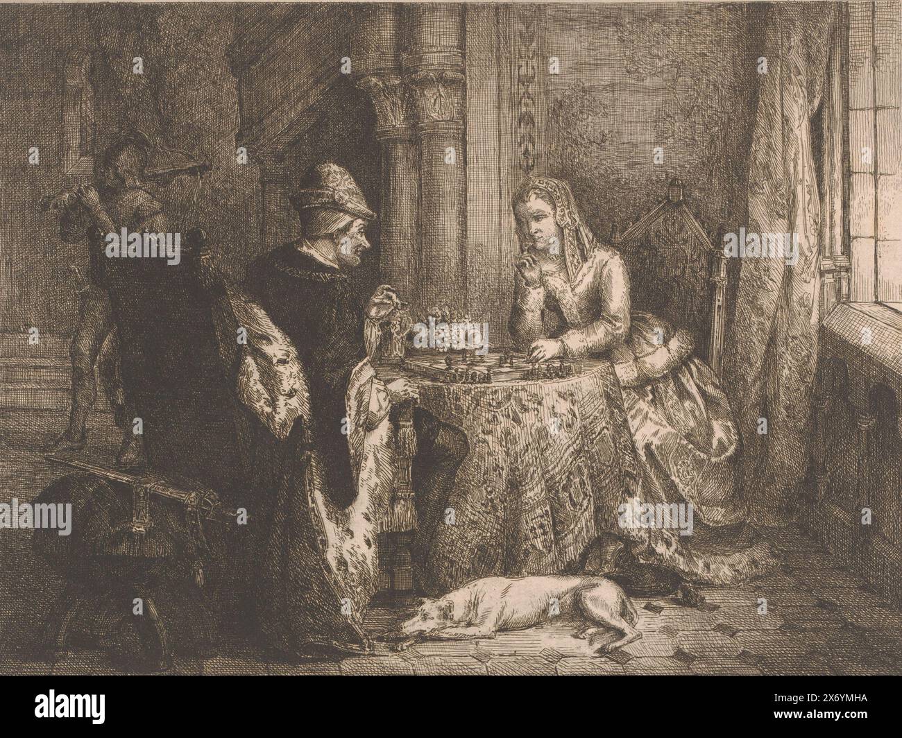 Beaujeu play chess hi-res stock photography and images - Alamy