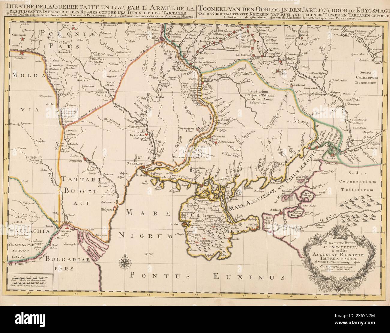 Crimea war map hi-res stock photography and images - Alamy