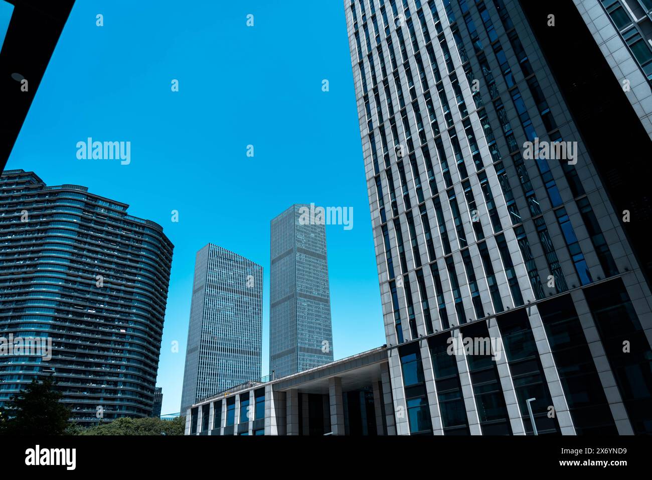 Modern Architecture; office building in China Stock Photo - Alamy