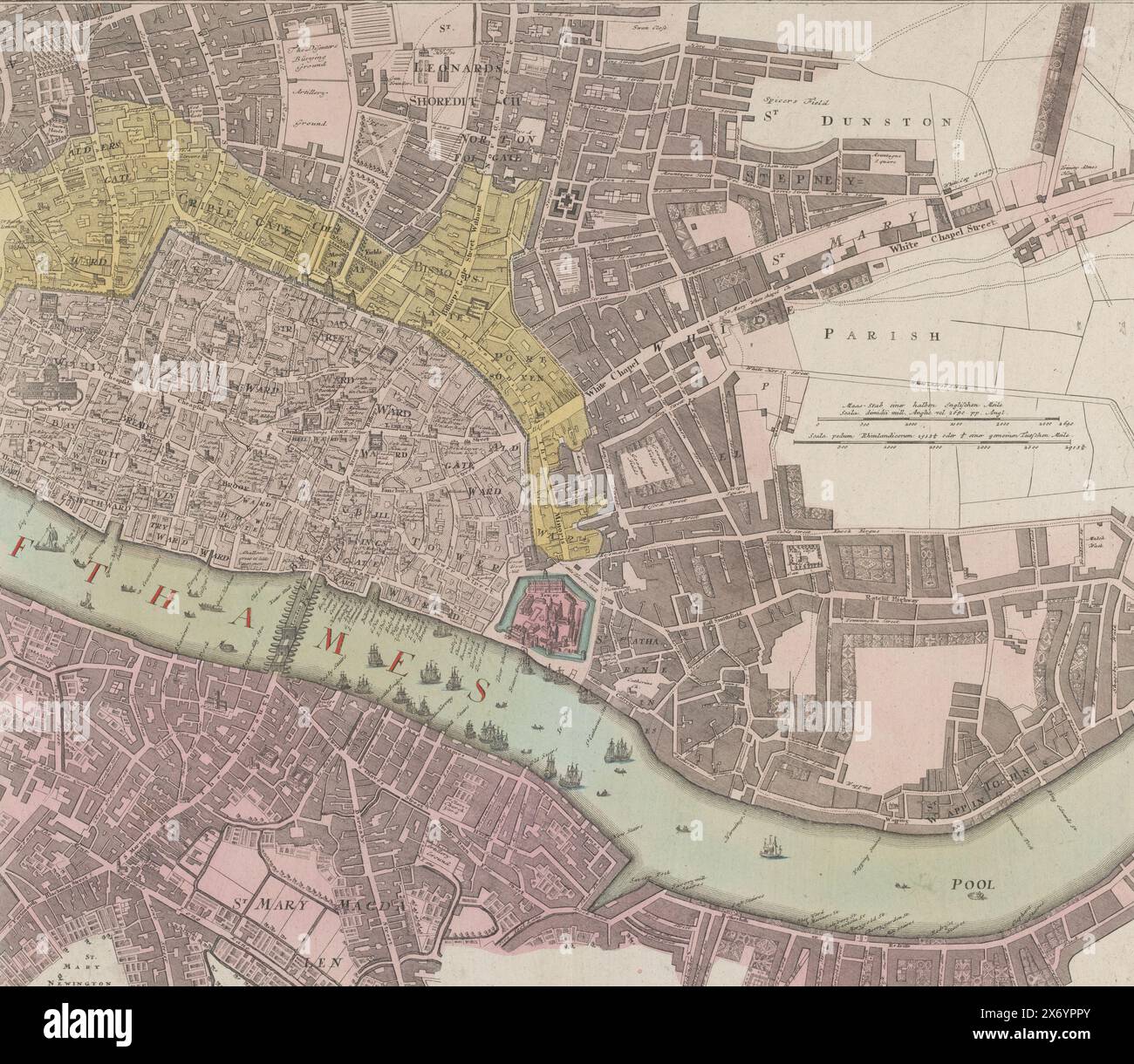 Southwark map hi-res stock photography and images - Alamy